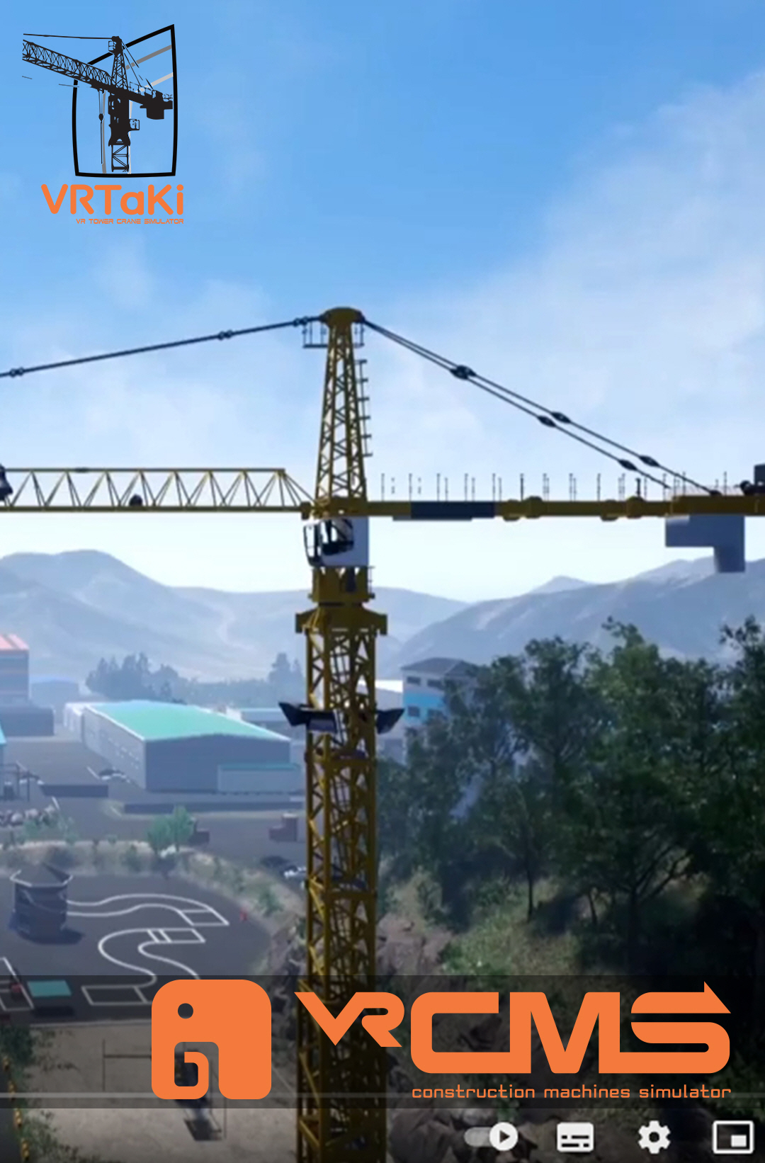 Tower Crane Simulation CMS VRTaKi v1.0 | WelCon marketplace