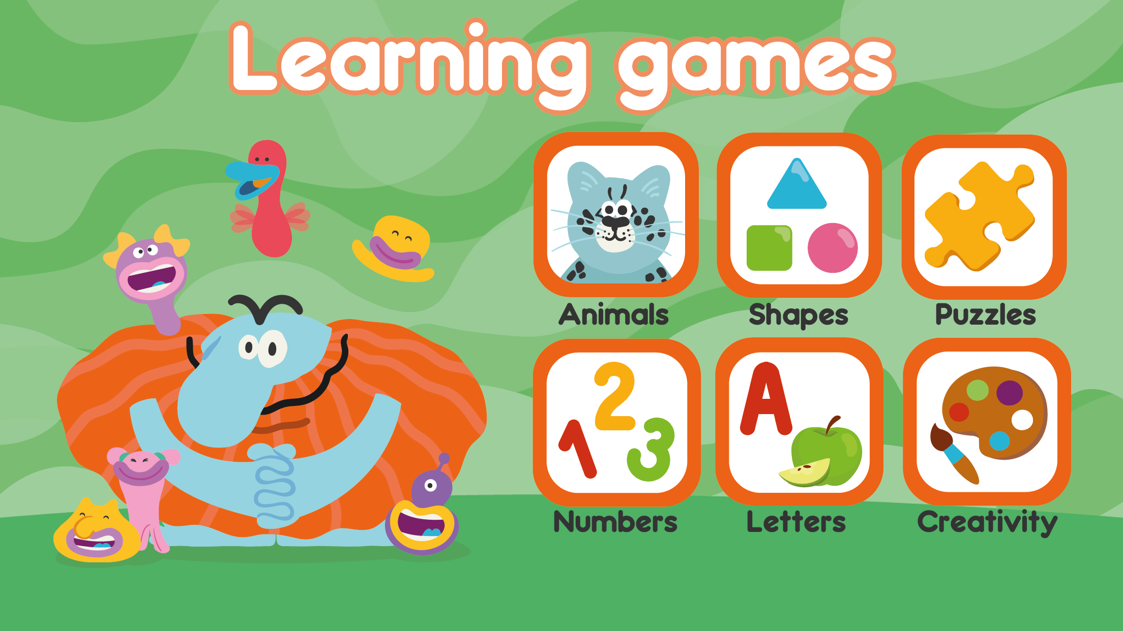 Learning games for Kids. Bodo | WelCon marketplace