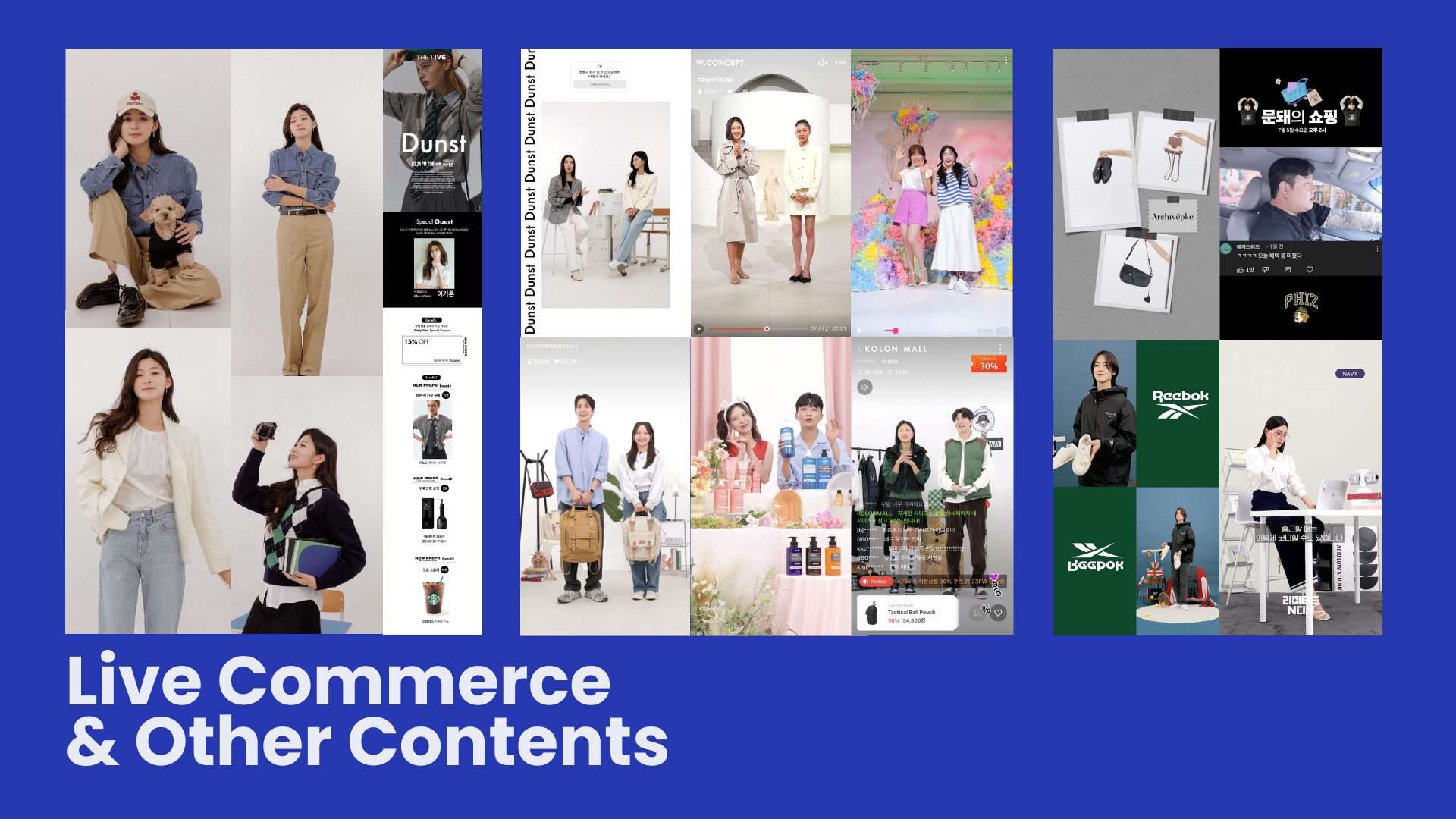 Live Commerce Show on Mobile / Web | WelCon marketplace