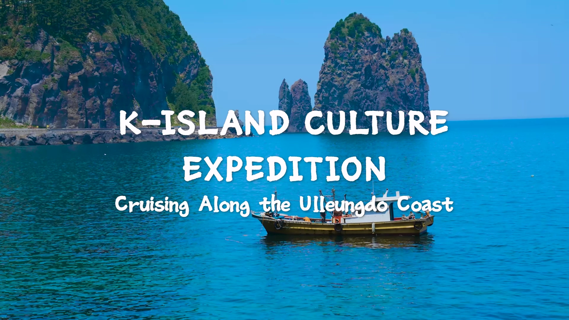 K-ISLAND CULTUREEXPEDITION : Cruising Along the Ulleungdo Coast ...